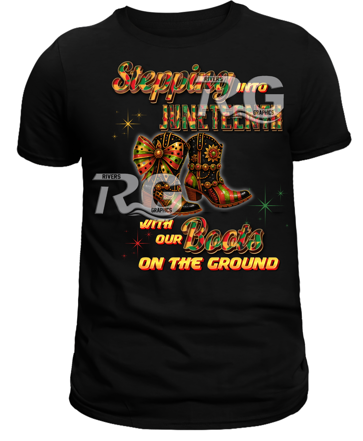 Stepping into Juneteenth with our boots on the ground | Rivers Graphics